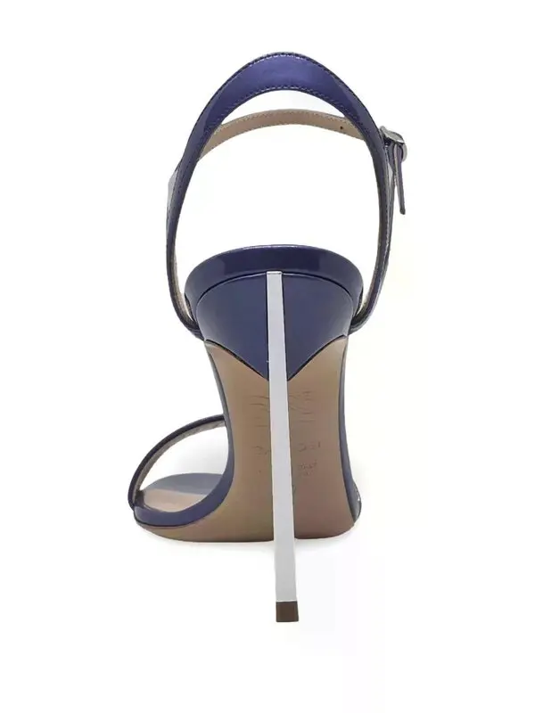 Casadei Blade V-celebrity Sandals With Transparent Panels