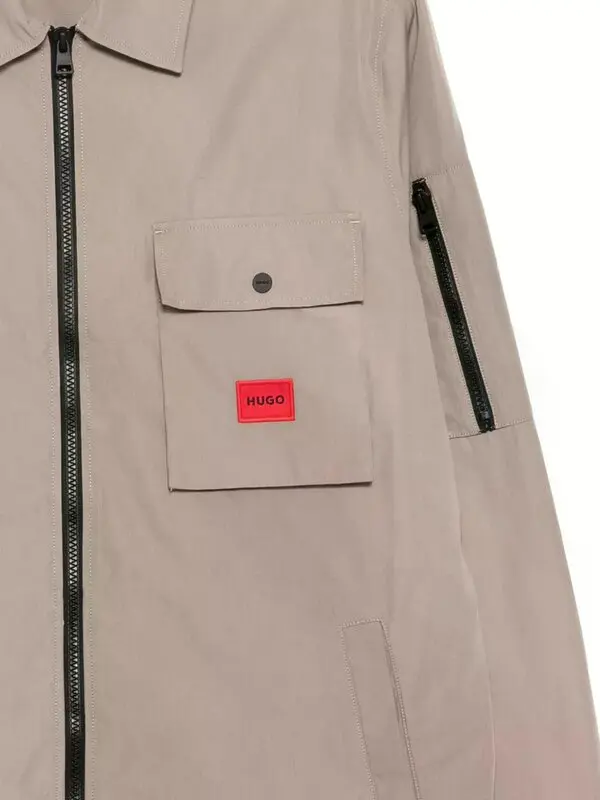 Hugo Zip-up Utility Shirt
