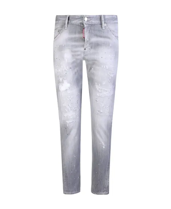 Dsquared2 Embellished Distressed Skinny Jeans