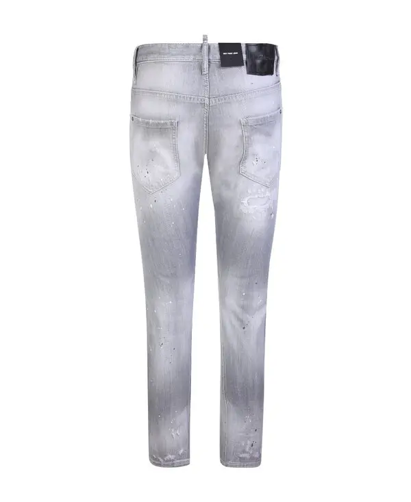 Dsquared2 Embellished Distressed Skinny Jeans