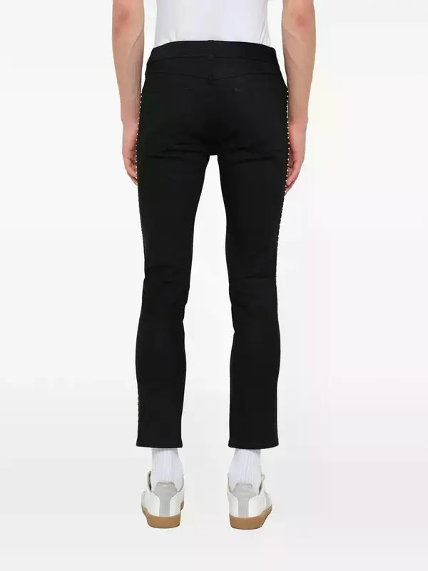 Alexander McQueen Studded-trim Jeans