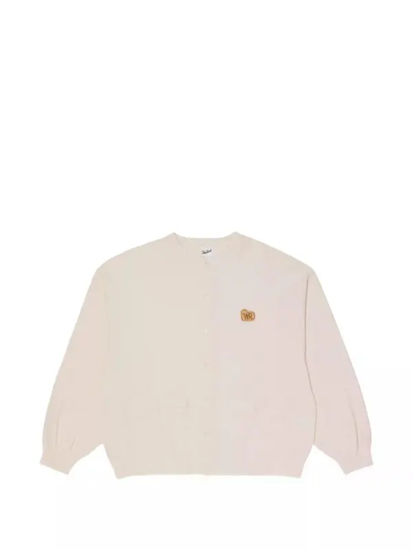 Woolrich Pique-knit Crew-neck Cardigan