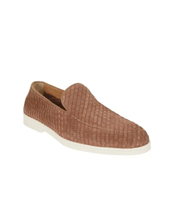 DOUCAL'S Round-toe Loafers