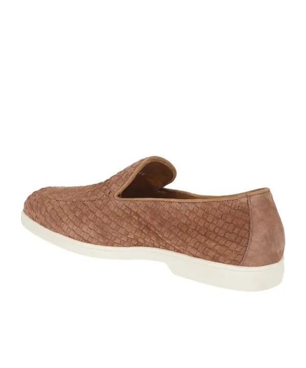 DOUCAL'S Round-toe Loafers