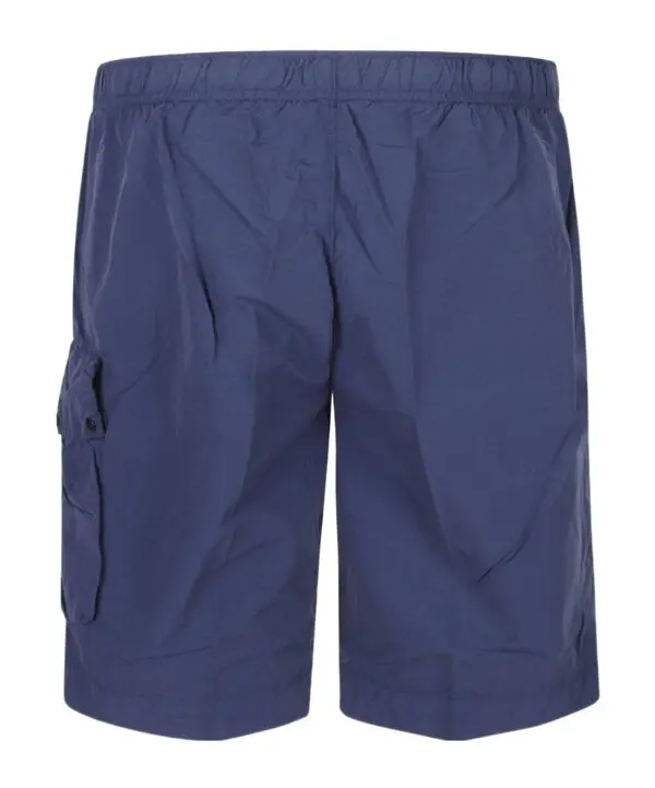 C.P. COMPANY Lens Detail Cargo Shorts - Blue