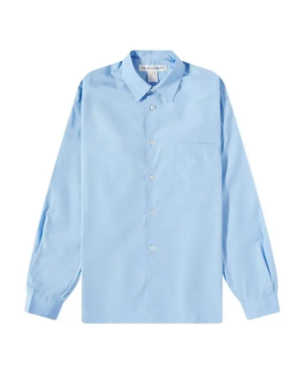 Comme Des Garçons Long-sleeved Shirt - Blue