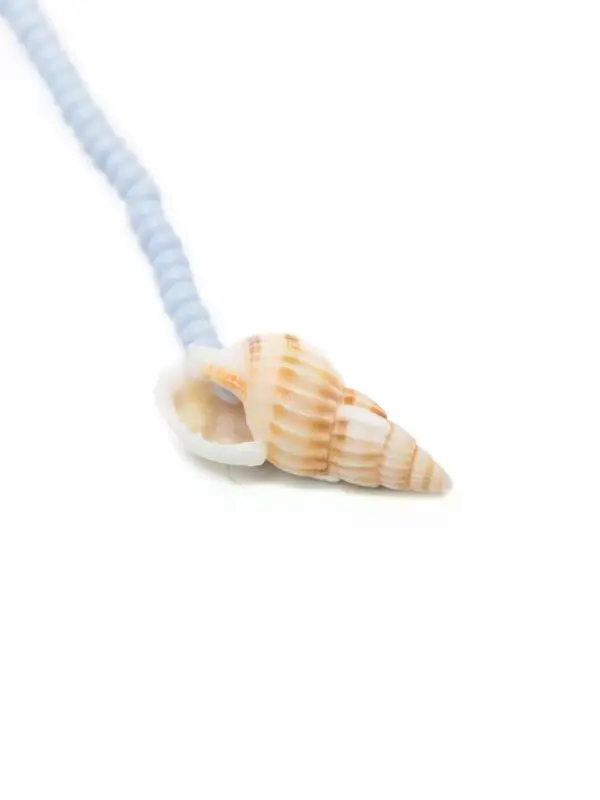 COLLANINE COLORATE Beaded Shell Pendant Necklace