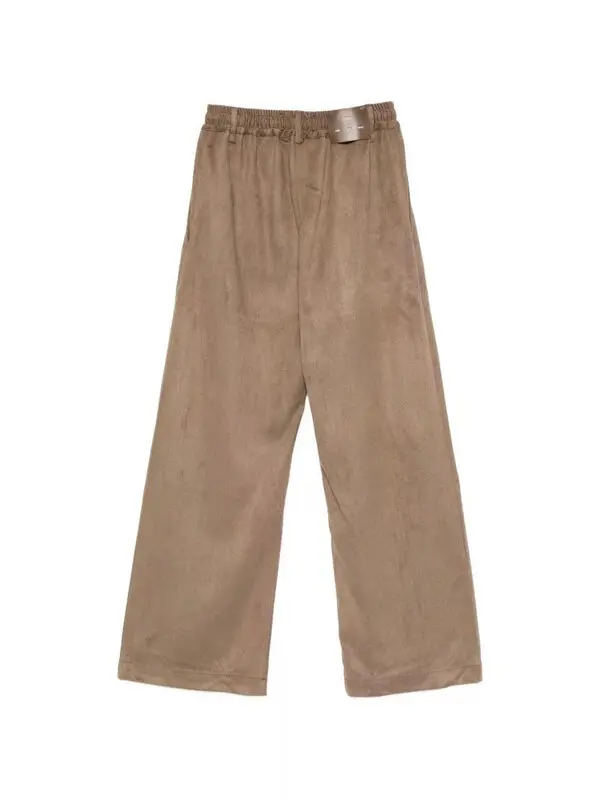 SONG FOR THE MUTE Drawstring-waist Wide-leg Trousers