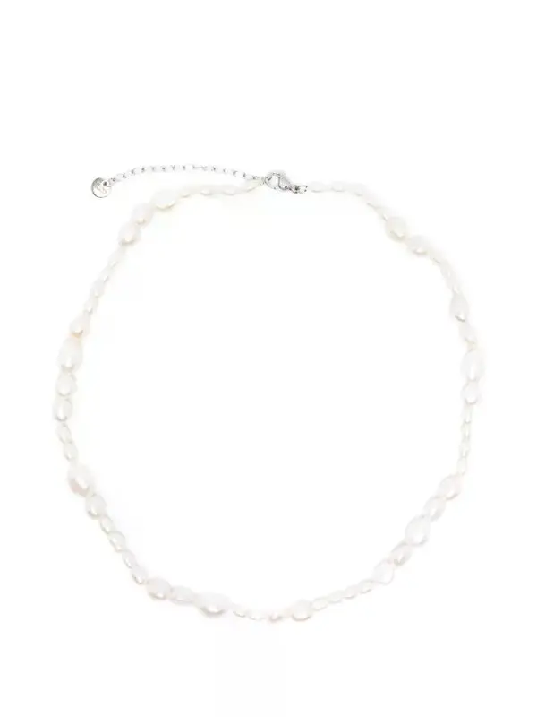 COLLANINE COLORATE Multi-pearl Necklace - White