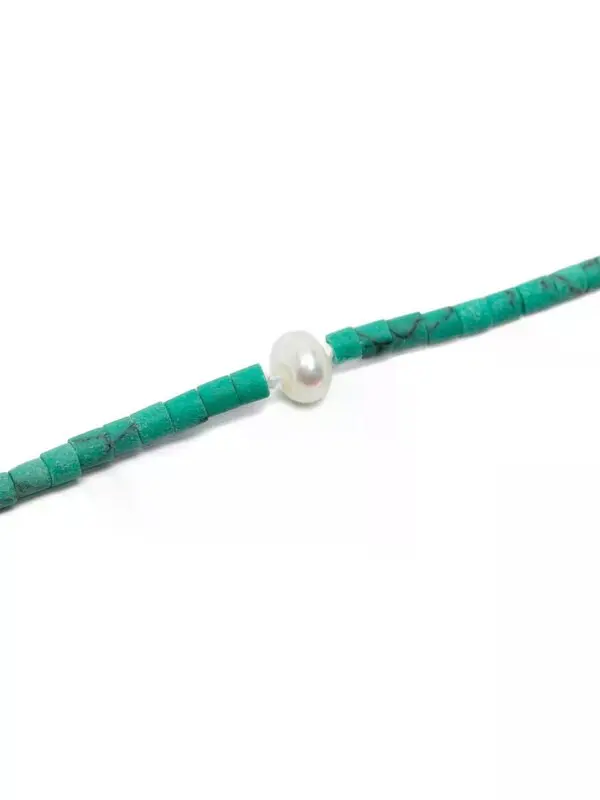 COLLANINE COLORATE Beaded Pearl-embellished Necklace