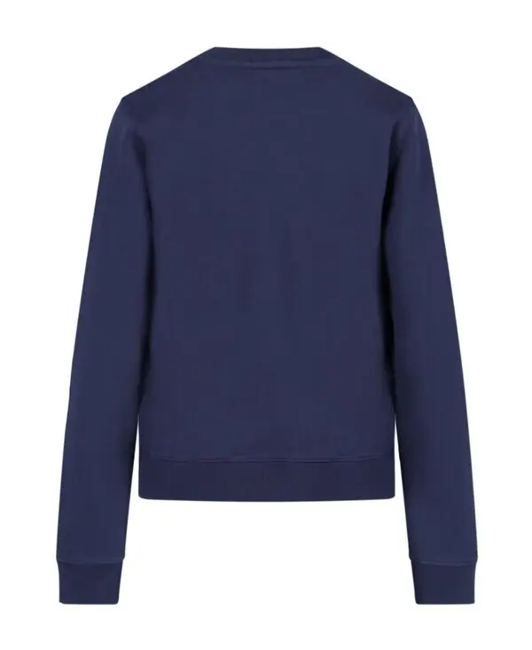 Maison Kitsuné Crewneck Sweatshirt With Fox Champion Graphic