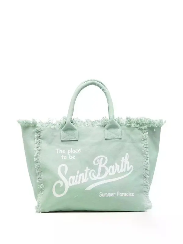 MC2 SAINT BARTH Vanity Tote Bag - Green