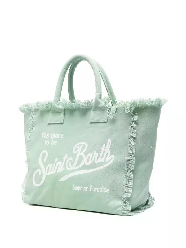 MC2 SAINT BARTH Vanity Tote Bag - Green