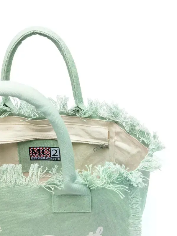 MC2 SAINT BARTH Vanity Tote Bag - Green