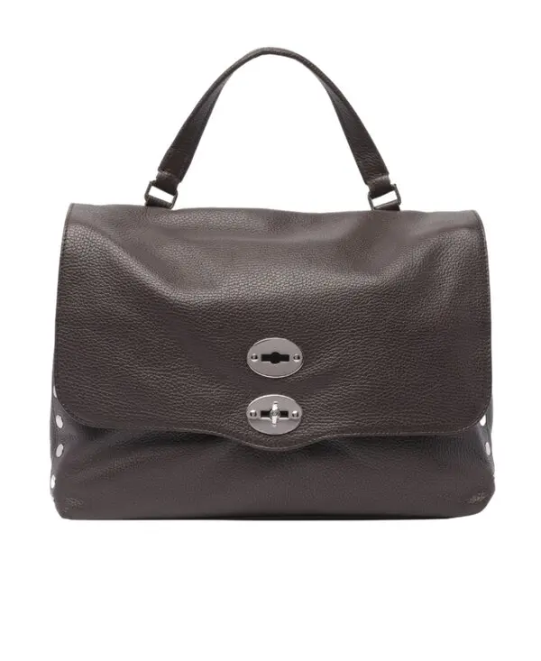 ZANELLATO Postina Twist-lock Tote Bag - Black