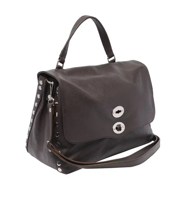 ZANELLATO Postina Twist-lock Tote Bag - Black