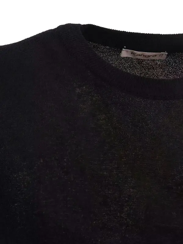 KANGRA Fine-knit Short-sleeve T-shirt