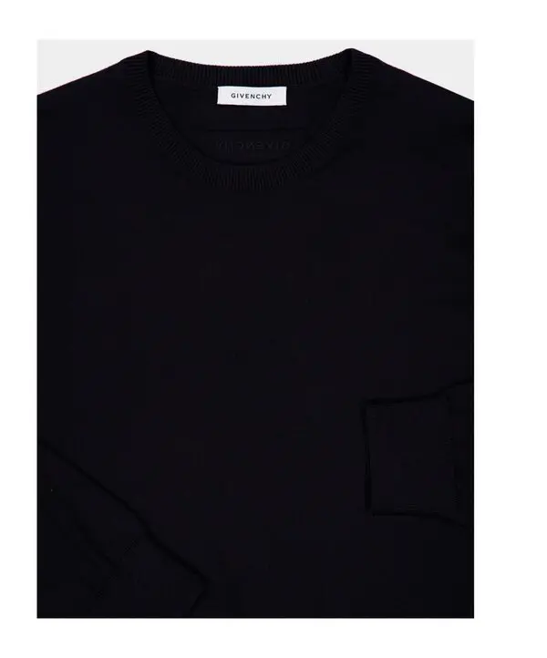 Givenchy Paris Label Long-sleeved Sweater