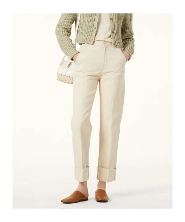 Loro Piana Belted Waist Jeans