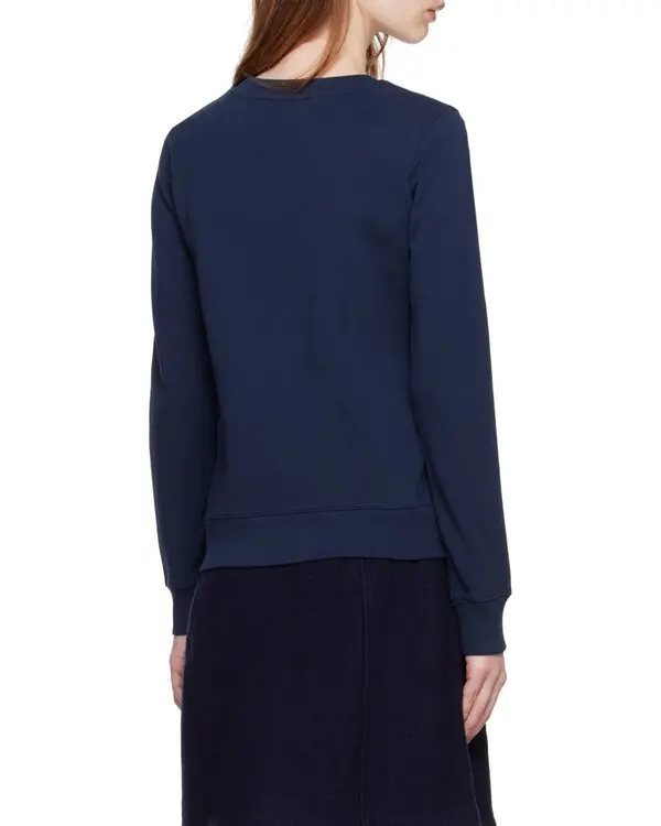 A.p.c. Logo Print Crewneck Sweater