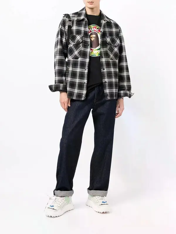 A BATHING APE Logo-print Cotton T-shirt