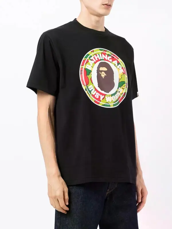 A BATHING APE Logo-print Cotton T-shirt