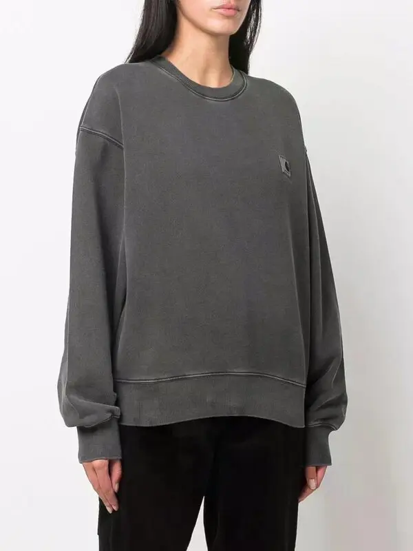 Carhartt Work In Progress Nelson Logo Patch Sweatshirt