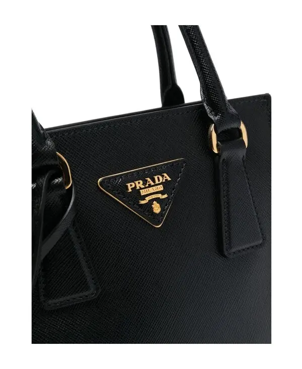 Prada Leather Logo Handbag