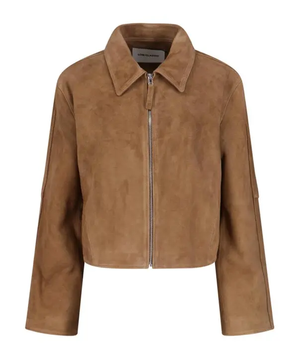LOW CLASSIC Boxy Zip-front Jacket