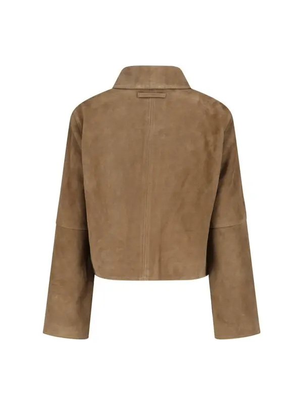 LOW CLASSIC Boxy Zip-front Jacket