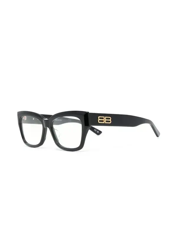 Balenciaga Logo Plaque Cat-eye Glasses