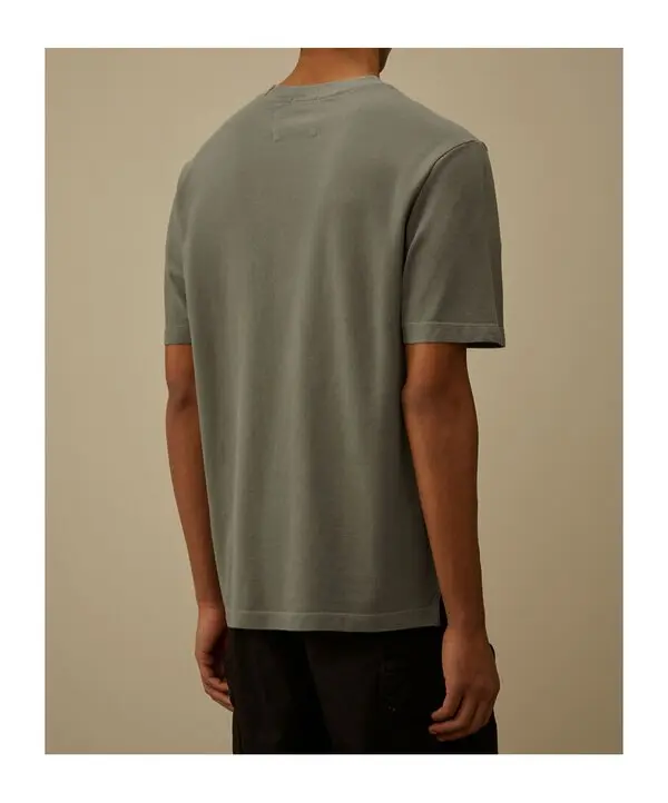 C.P. COMPANY Logo Patch Crewneck T-shirt