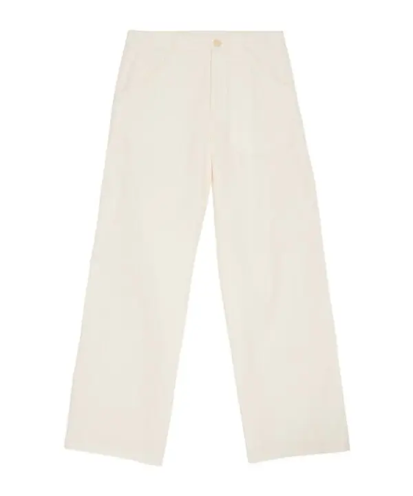 Paloma Wool Casual Pants With Belt Loops - White