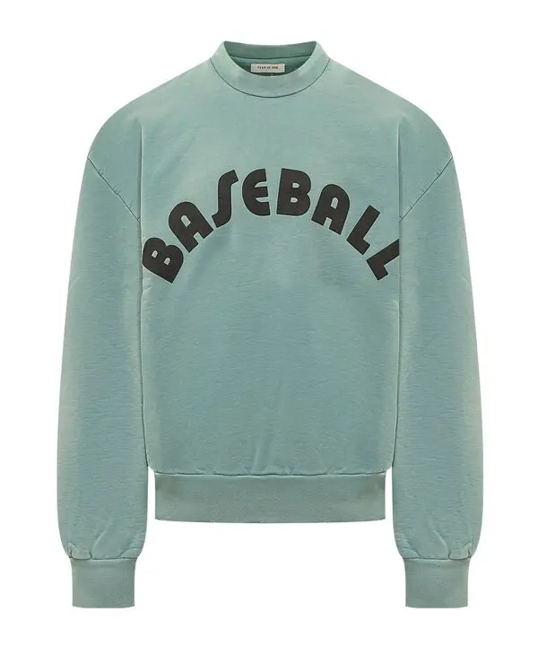 Fear Of God Crewneck Sweatshirt With Letter Print
