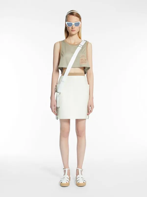 Max Mara Mesh Logo Vest