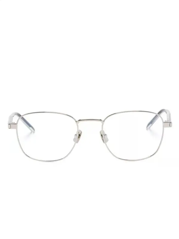 Saint Laurent Square Frame Glasses - Black