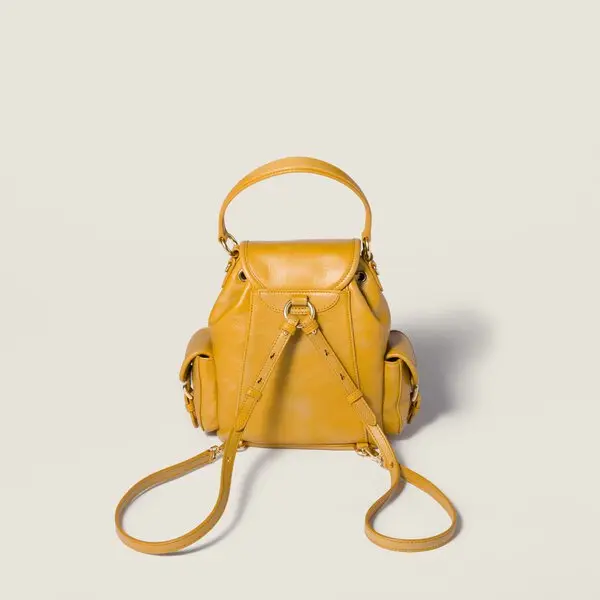 Miu Miu Leather Backpack