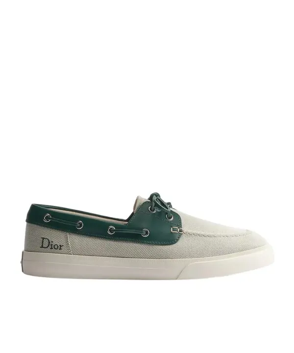 Dior Riviera Chester Boat Shoe - Gray