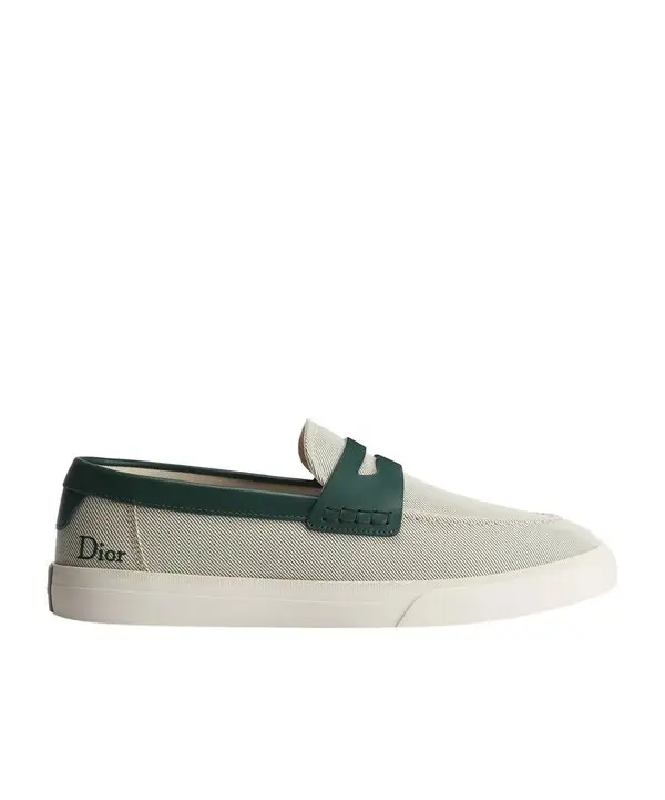 Dior Riviera Chester Loafers - Green