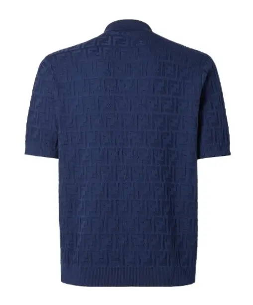 Fendi Logo Detailed Short-sleeved Polo Shirt