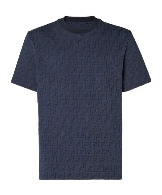 Fendi Logo Detailed Crewneck T-shirt
