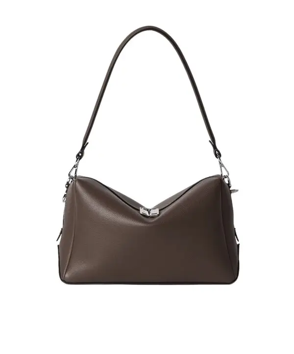 Fendi Lui Medium Bag - Chocolate Brown