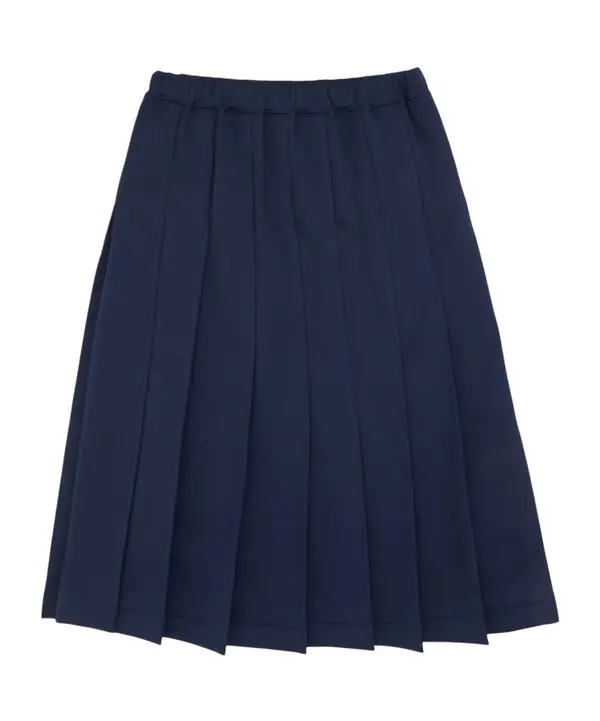 Comme Des Garçons Pleated Skirt - Dark Blue