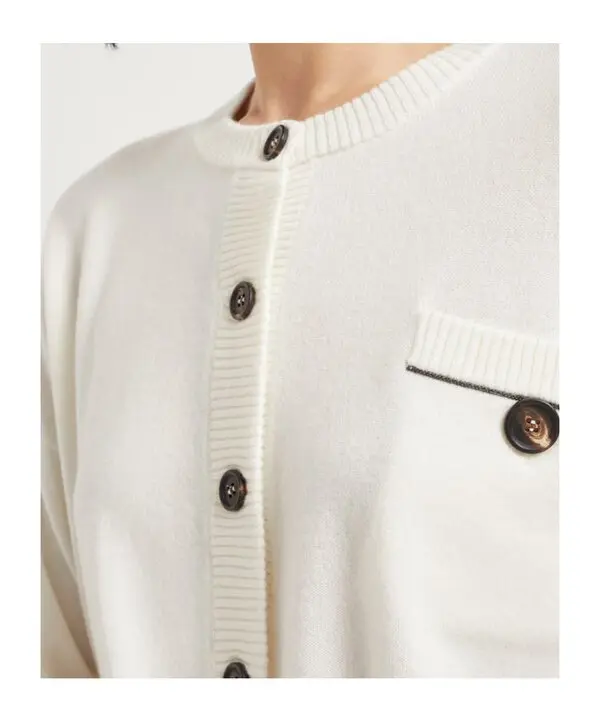 Brunello Cucinelli Long-sleeved Cashmere Cardigan