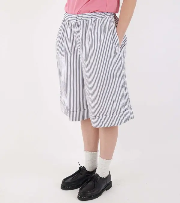 Comme Des Garçons Striped Shorts