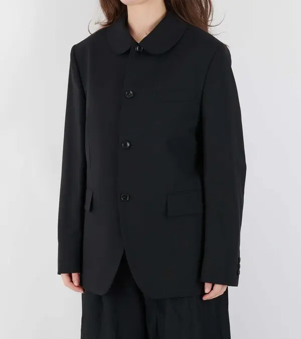 Comme Des Garçons Round Collar Jacket