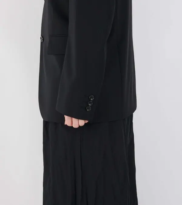 Comme Des Garçons Round Collar Jacket