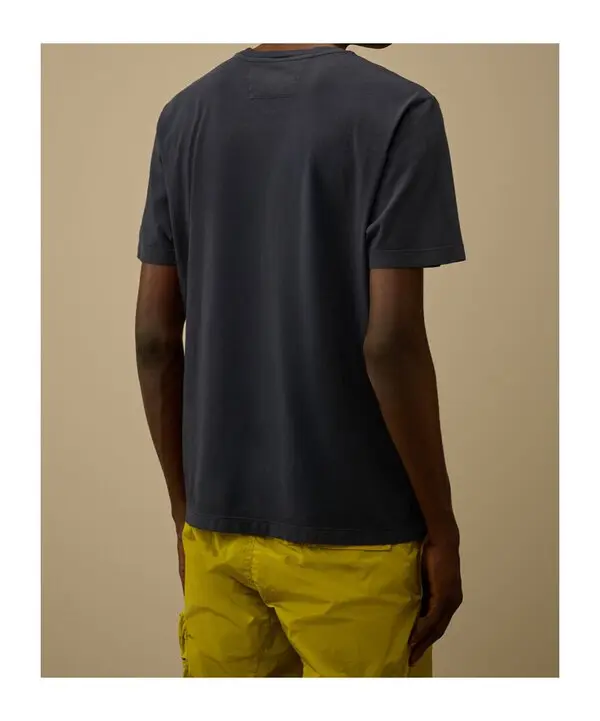 C.P. COMPANY Logo Patch Short Sleeve T-shirt