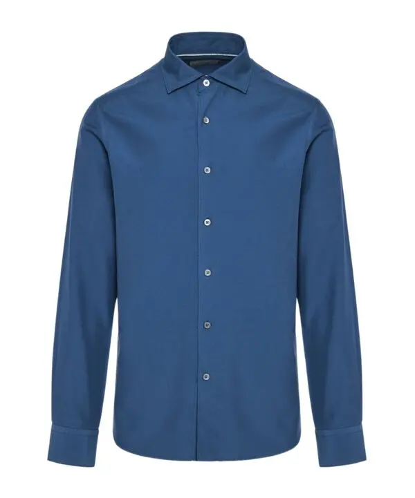 Canali Long Sleeve Shirt - Blue