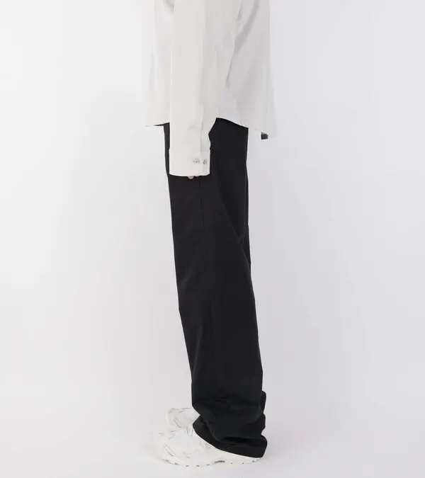 RIER Casual Pants With Belt Loops - Black